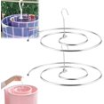 Spiral Drying Rack, Stainless Steel Spiral Drying Mount Laundry, Quilt ...