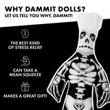 Dammit Doll - Limited Edition Skeleton Stress Relief Toy, Gag Gift for ...