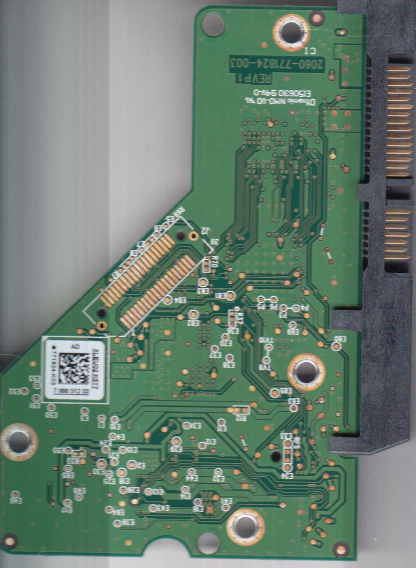 WD30EZRX-00DC0B0, 771824-K03 AD, REV P1, WD SATA 3.5 PCB - Walmart.com