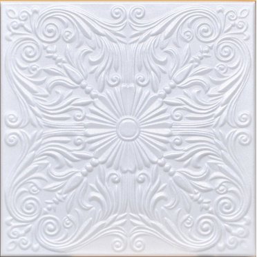 DCT10-Milan 2 ft. x 2 ft. PVC Glue-up or Lay-in Ceiling Tile in ...