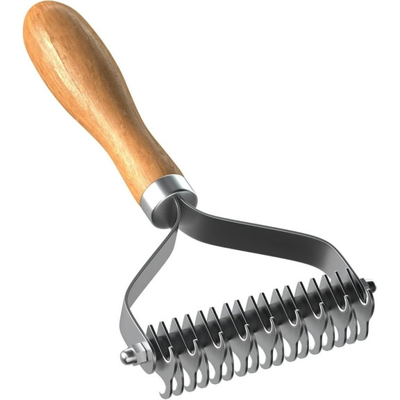 Spring Blossoms 2-in-1 Grooming Rake for Cats and Dogs, Dematting and ...