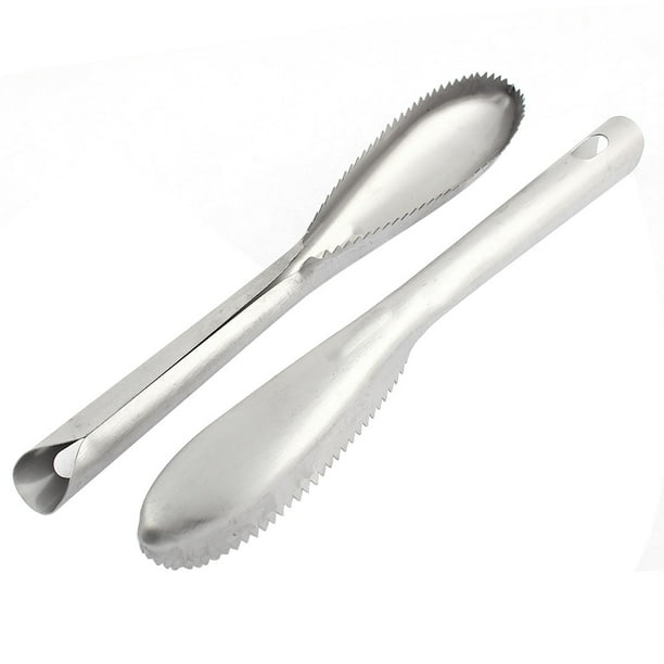 Toothed Design Paddle Shape Scraping Fish Scales Shaving Cleaner Tool 2 ...