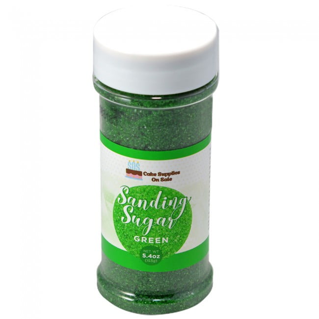 Sanding Sugar Green 7 oz - Walmart.com