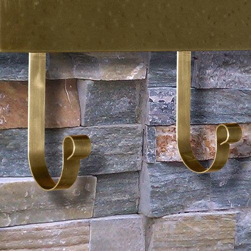 Pair of Antique Brass Mailbox Hooks - Walmart.com