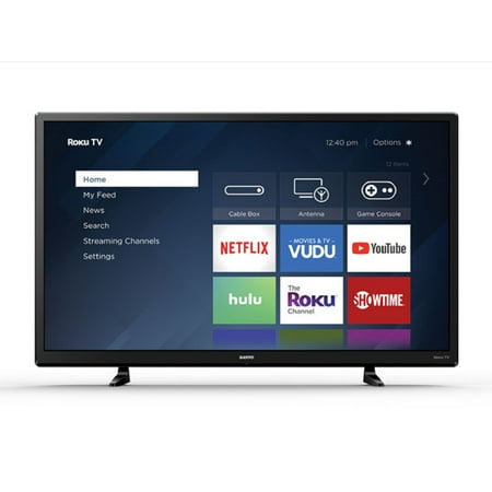 Refurbished Sanyo 32" Class HD (720P) Roku Smart LED TV (FW32R19F ...