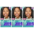 Just 5 Women's Permanent Hair Color No Drip Formula Shade J-50 Jet ...