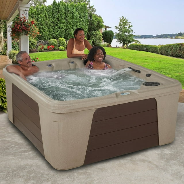 Everlast Spas Lakewood 5-Person 54-Port 28-Jet Lounger Spa - Samsclub.com
