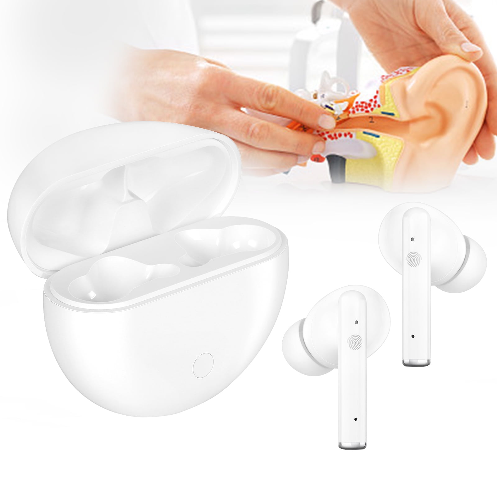 KIBVOE Personal Sound Amplifiers for Ears, Top Comfort Design, Digital ...