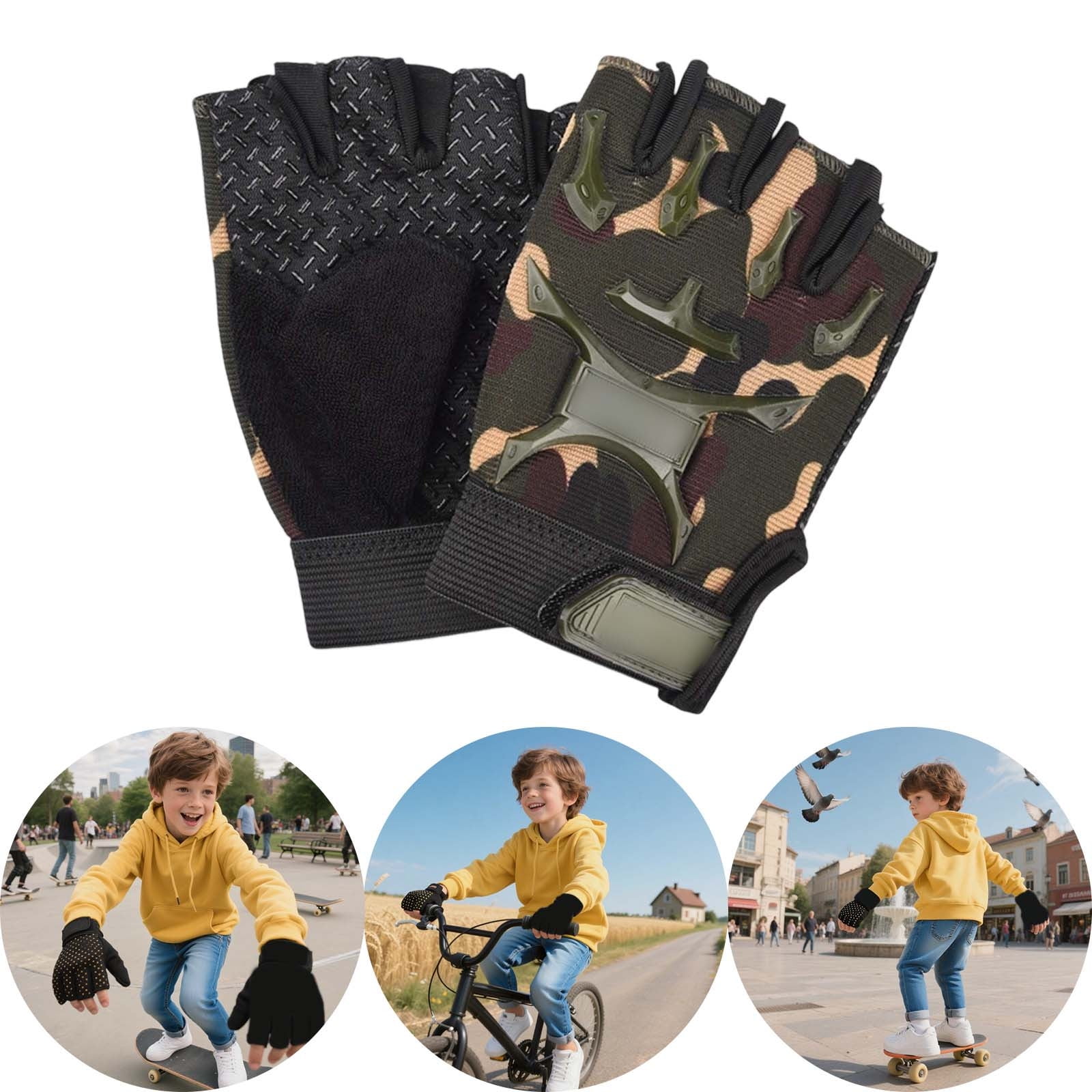 Click here for Hhsfeifuuu Kids Outdoor Sports Gloves For Kids Hal... prices