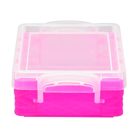 Super Stacker® Crayon Box, Pink - Walmart.com - Walmart.com
