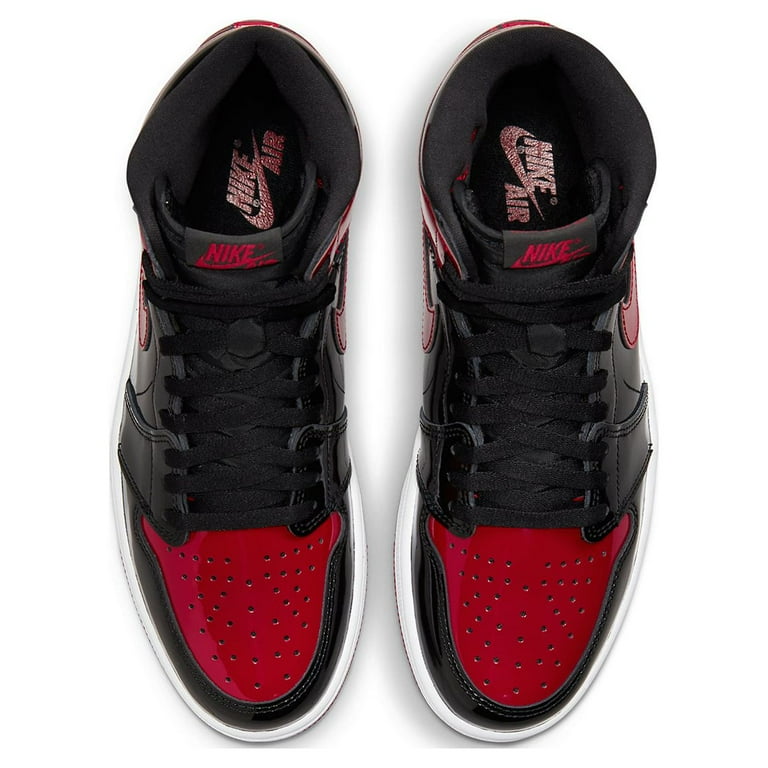 Men's) Air Jordan 1 Retro High OG 'Reimagined Patent Bred Men's) Air Jordan 1 Retro High OG 'Reimagined Patent Bred