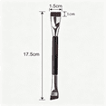 ACDANC Double-Headed Arc Brush Special Curved Brush Head Creates ...