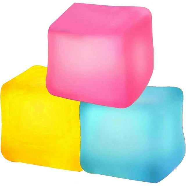 Ice Cube Fidget Toy,3 Fidget Toys Stress Cube, Stress Balls Fidget Toys ...