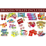 HUGE Assorted Candy PARTY MIX BOX 6.50 LBS/104 OZ Over 255 Individually ...