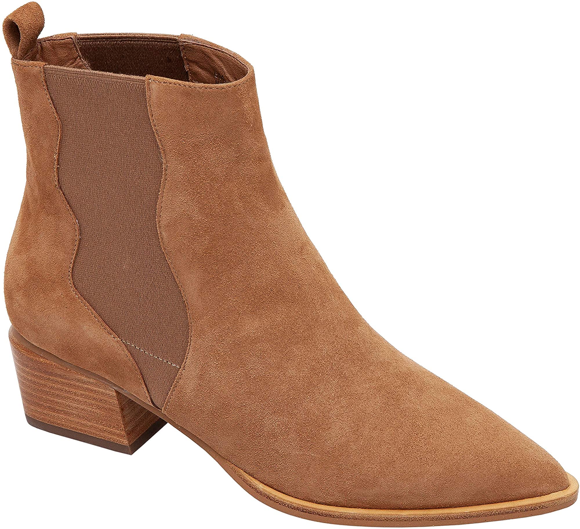 Linea Paolo - VU - Western Inspired Leather or Suede Mid-Height Pull-On ...