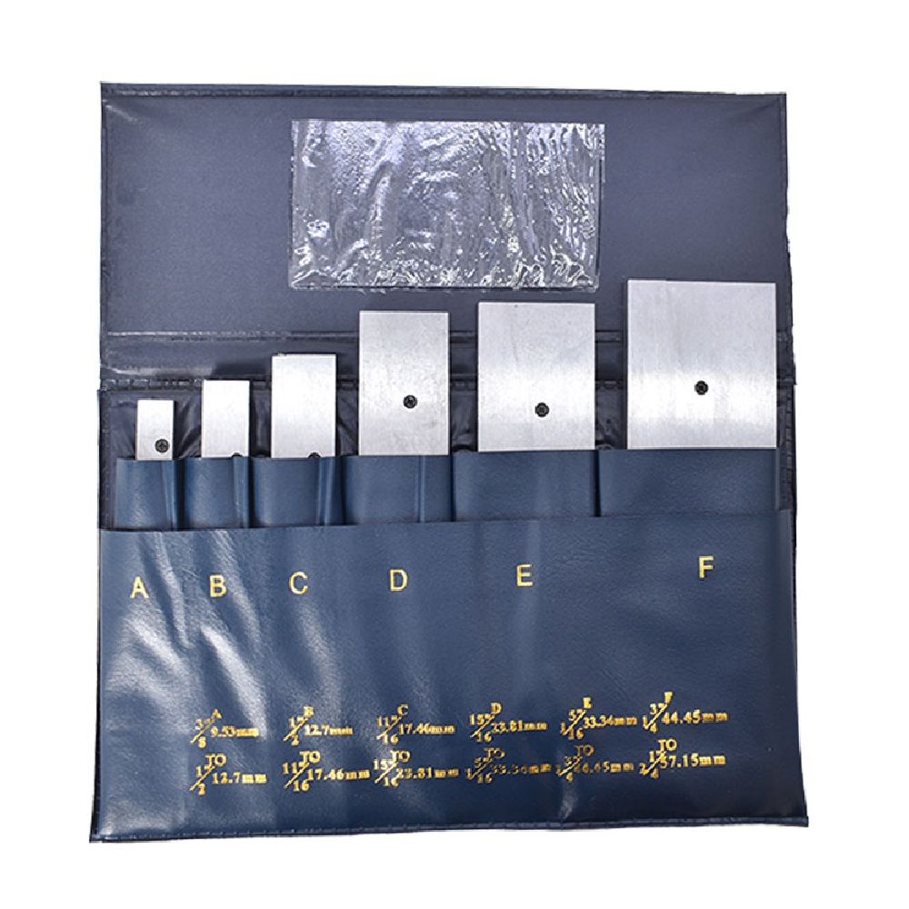 6Pcs Adjustable Parallel Blocks Set 3/8" to 2-1/4" Hardened Steel ...
