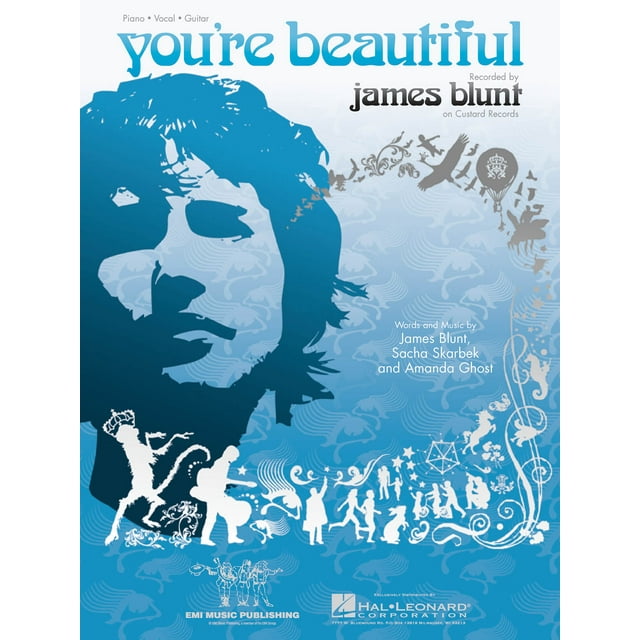 You're Beautiful (James Blunt) [Sheet music] [Jan 01, 2009] - Walmart.com