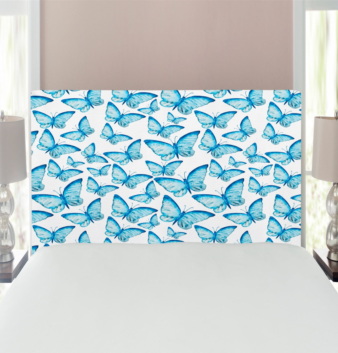 Butterfly Headboard, Moths Joy Connection Mythical Tribal and Bohemian ...