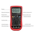 UT61E+ Digital Display Smart Multimeter True RMS High Precision 1000V ...