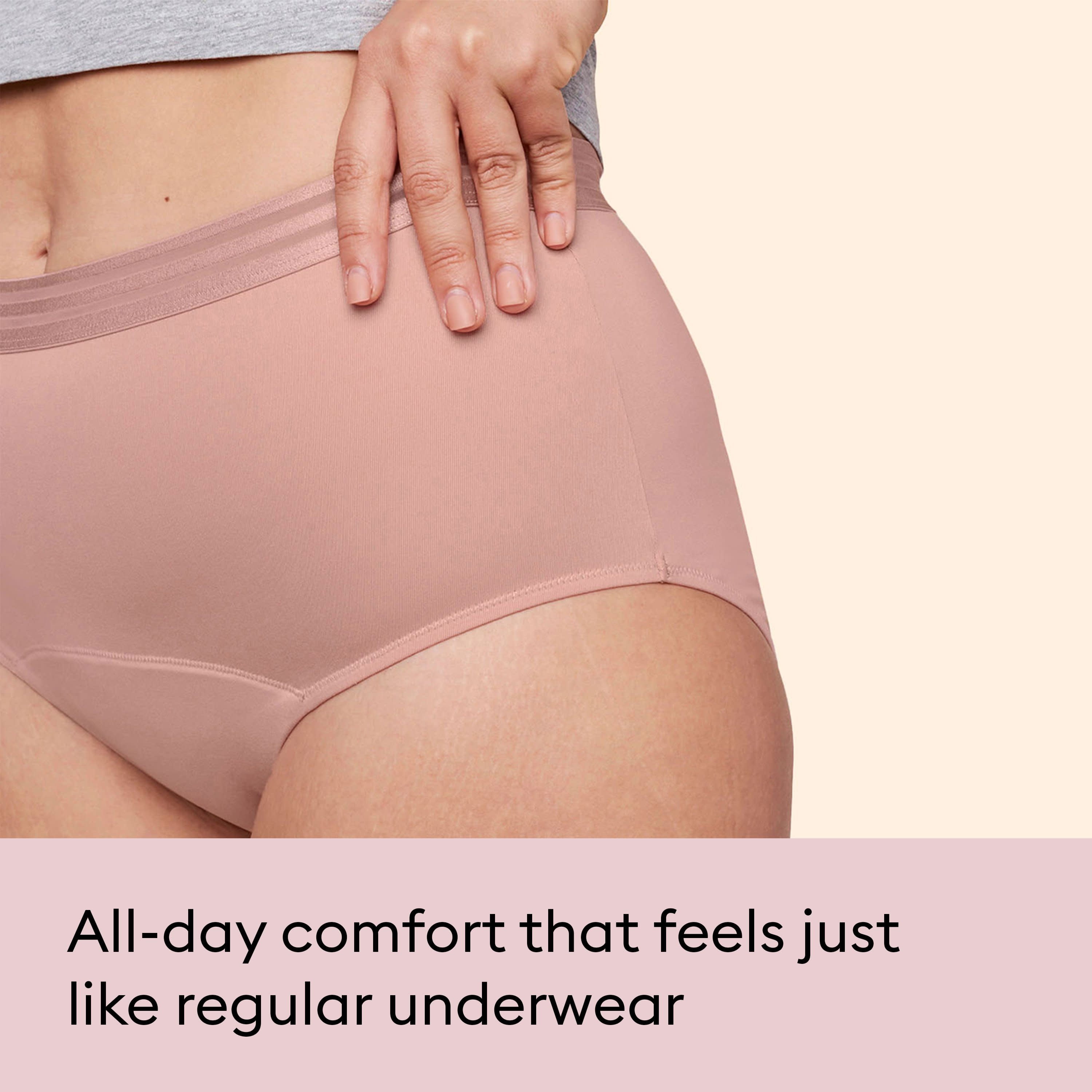 Thinx XL Hi-Waist Bladder Leak Underwear, Light Absorbency Thinx XL Hi-Waist Bladder Leak Underwear, Light Absorbency