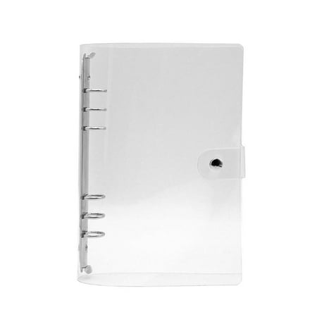 Amdohai 1Pc Transparent PVC Clip File Folder Loose Notebook Sheet R-ing ...