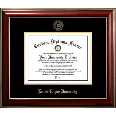 Double Diploma Frame with Double Matting for 8.5" x 11" Tall Diploma ...