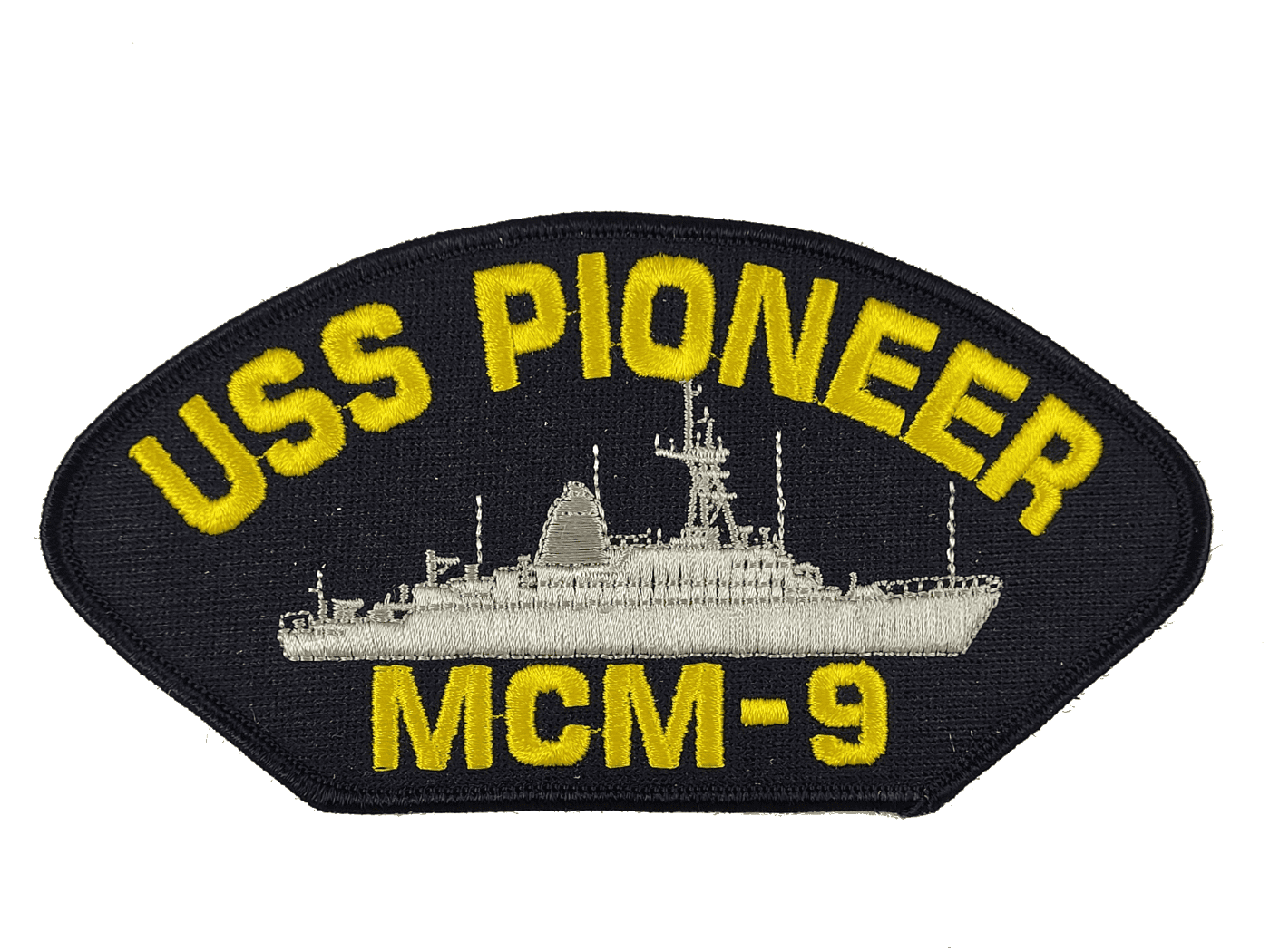 USS Pioneer MCM-9 Ship Patch - Great Color - Veteran Owned Business ...
