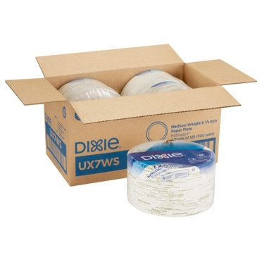 AJM Packaging Green Label Economy Paper Plates 6" Diameter Plate ...