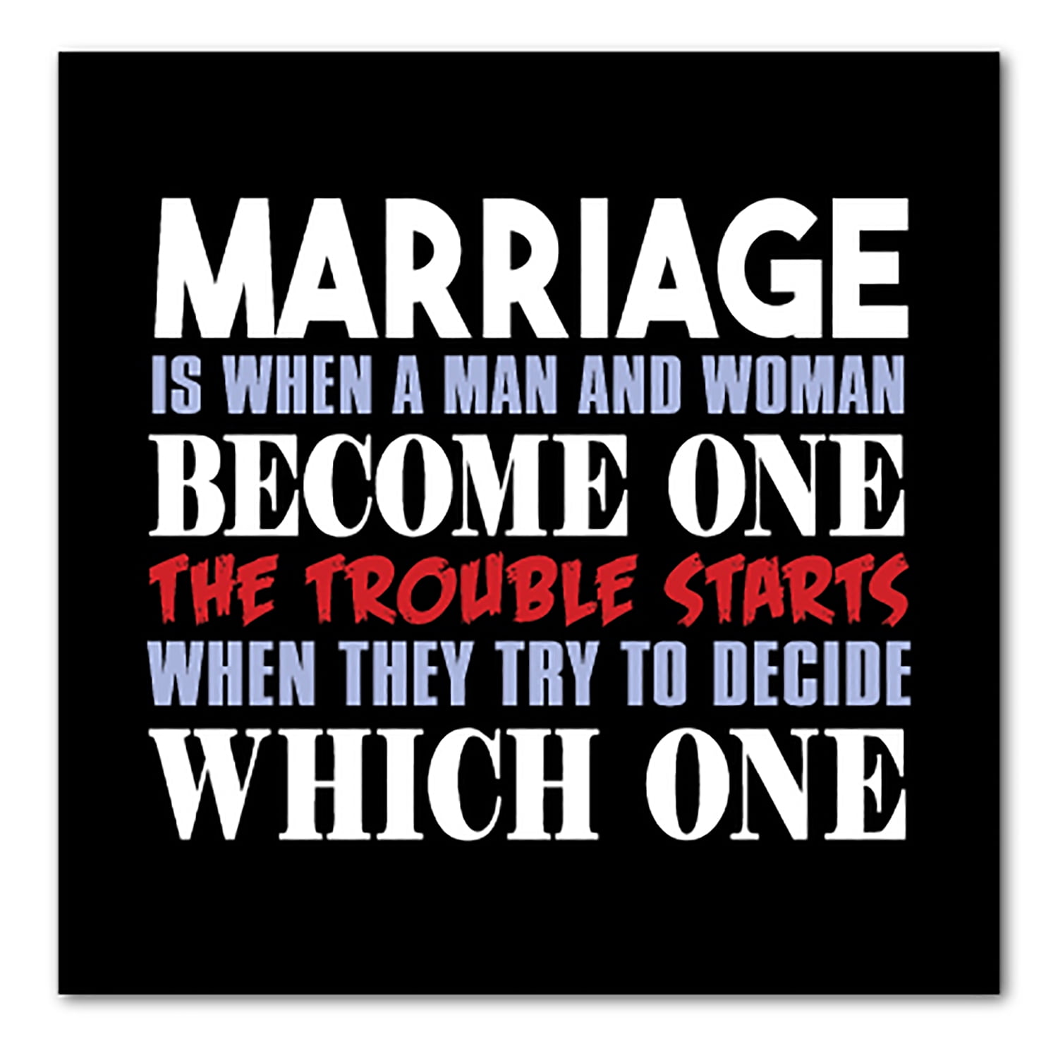 DistinctInk Custom Bumper Sticker - 10" x 10" Decorative Decal - Black ...