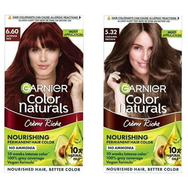 Garnier Nutrisse Nourishing Hair Color Creme, 56 Medium Reddish Brown ...
