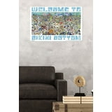 Nickelodeon Spongebob - Every Character Ever 19 Wall Poster, 22.375" x ...