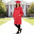 Miaoju Unisex Shiny Graduation Gown Cap with Tassel 2026 Year Charm for ...