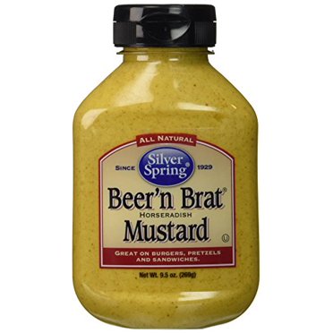 Silver Spring Deli Style Horseradish Mustard, 9.5 oz (Pack of 9 ...