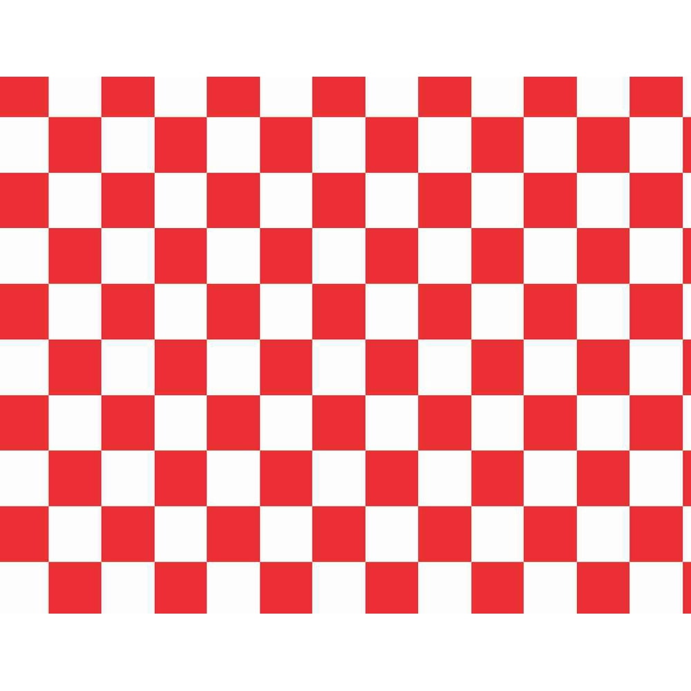 9in x 7in Red Checkered Vinyl Sheet Sticker Checkerboard Decal ...