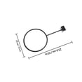 BESTYASH 2Pcs Household Basketball Holder Wall Mount Balls Display Rack ...