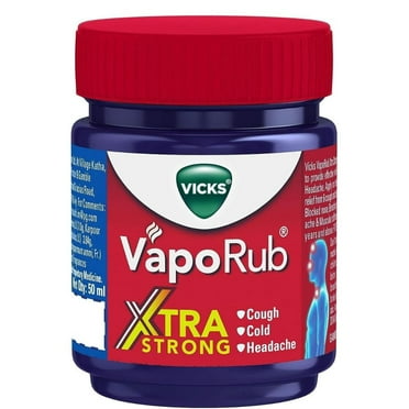 Vicks VapoRub Advanced Plus Cough Suppressant Topical Chest Rub ...
