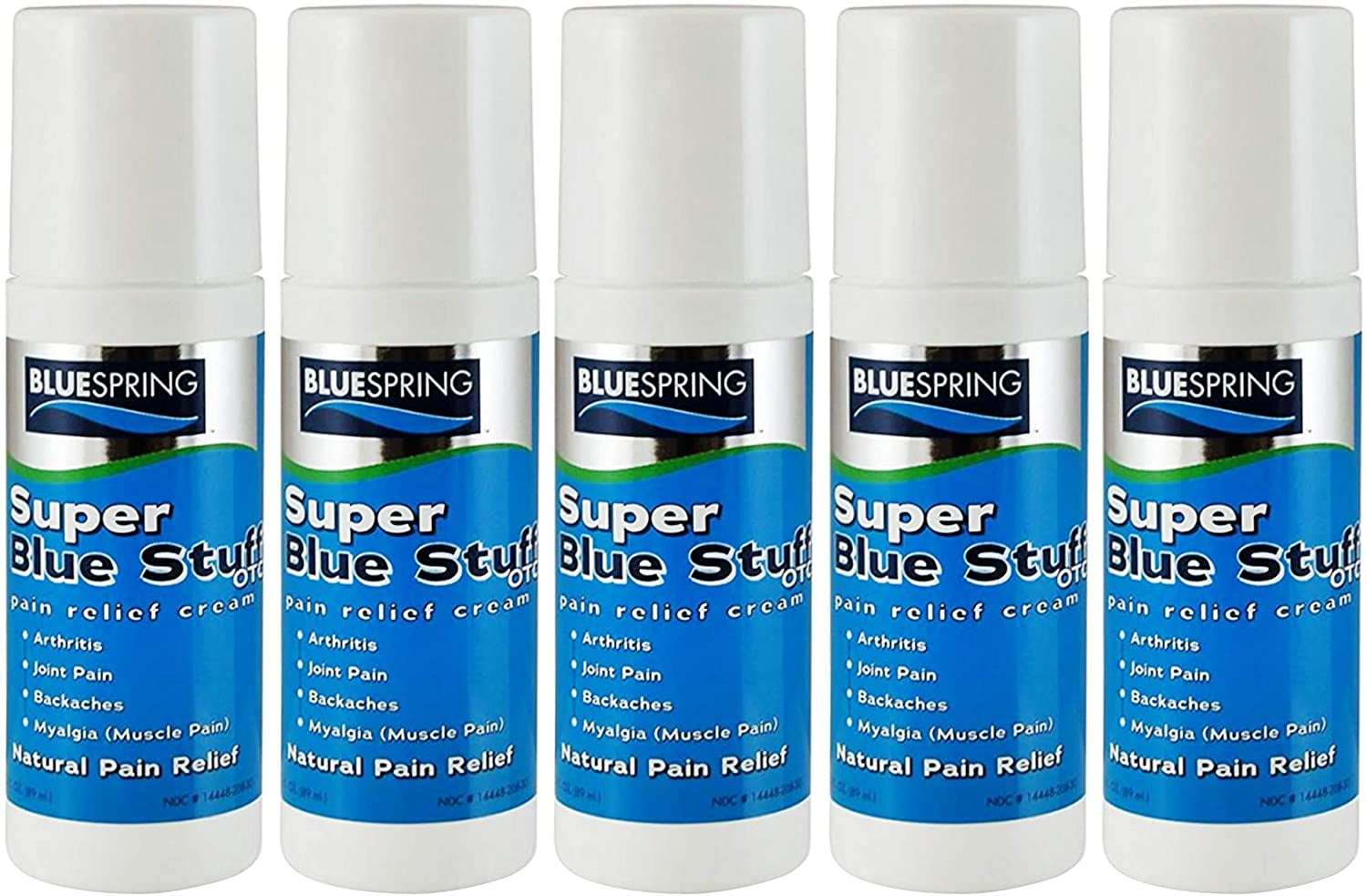 BlueSpring Natural Pain Relief roll on Super Blue Nepal | Ubuy