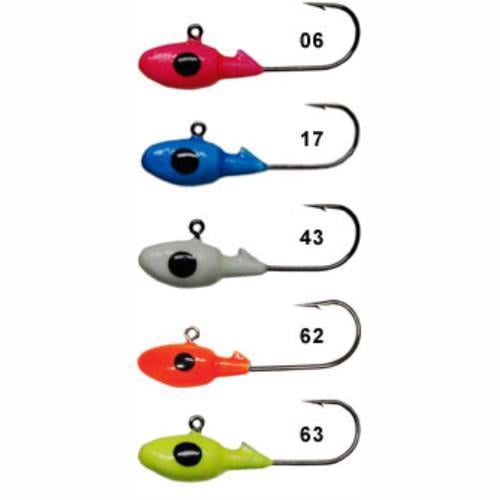 Bobby Garland Mo'Glo Jig Head, Pink, 1/8 oz., 10 Count, 18MGH06 ...