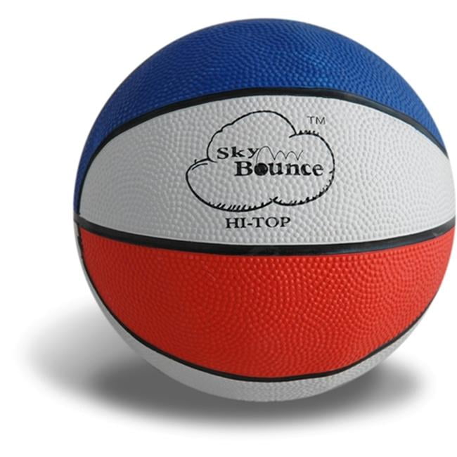 Sky Bounce 6444 6 Inch Mini Basketball Red White & Blue - Walmart.com
