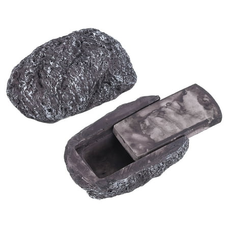 Faux Rock Key Hider, Garden Key Hider Outdoor, Hide A Key in Plain ...