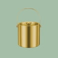 304 Stainless Steel Ice Bucket, Double-Walled and Thickened, Insulated ...