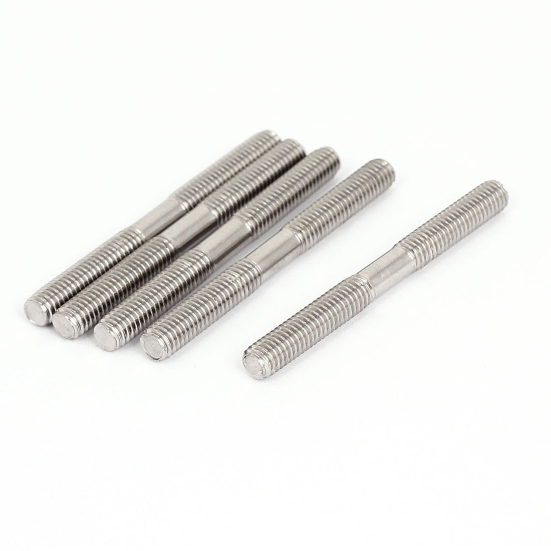 Uxcell M6x60mm 304 Stainless Steel Double End Threaded Stud Screw Bolt ...