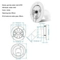 Water Inlet With Lock Water Tank Filling Port Camper Waterway RV System ...