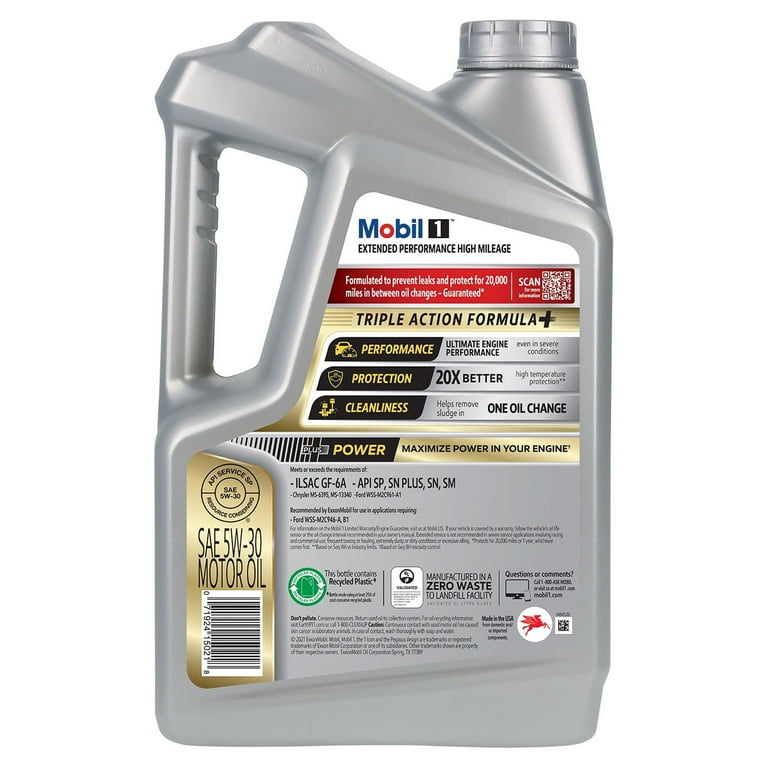 Mobil 5W-20 Advanced Fully Synthetic Motor Oil For Engines, 50% OFF