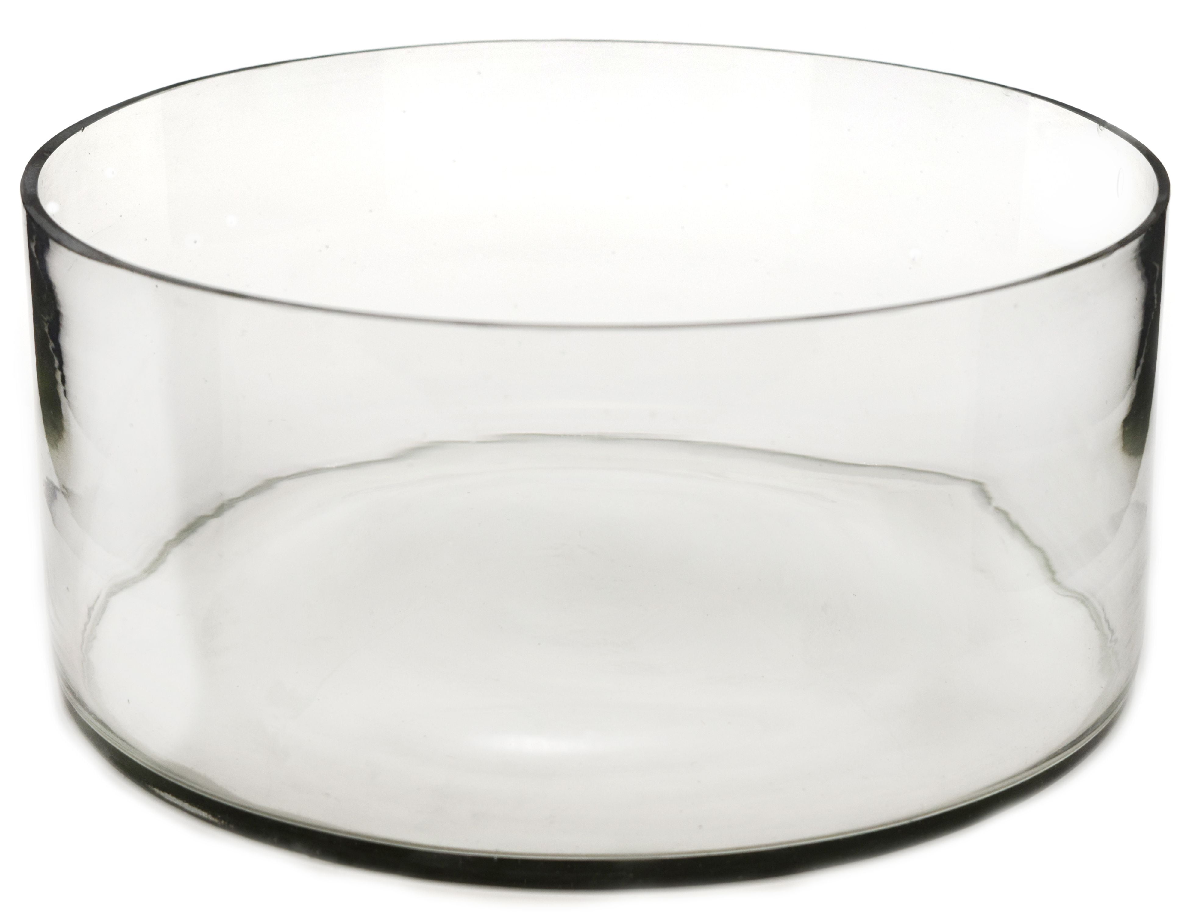 Pneumatic Trough, Soda Glass, 12" Diameter, 6" Tall, Concave Base ...