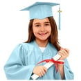 Kids Graduation Gown and Cap Doctoral Robe with Pockets for ...
