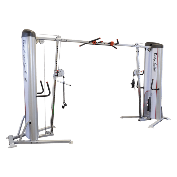 Body-Solid Cable Crossover Pulley Machine - 160 lb. Weight Stacks ...