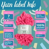 JubileeYarn Fun Finger Gradient Loops Yarn - Polyester Jumbo Loop Yarn ...