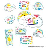 Happy Place Motivational Mini Bulletin Board Set | Bundle of 10 Sets ...