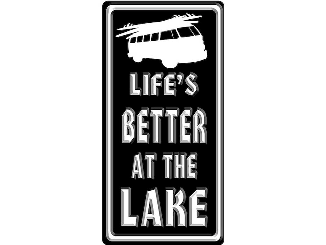 "Lake Life" Metal Sign - Walmart.com